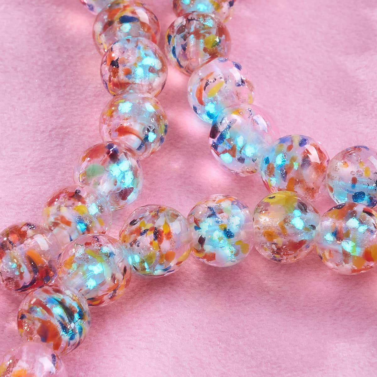 Pink Burst | Firefly Glass Confetti Bracelet– NOGU Canada