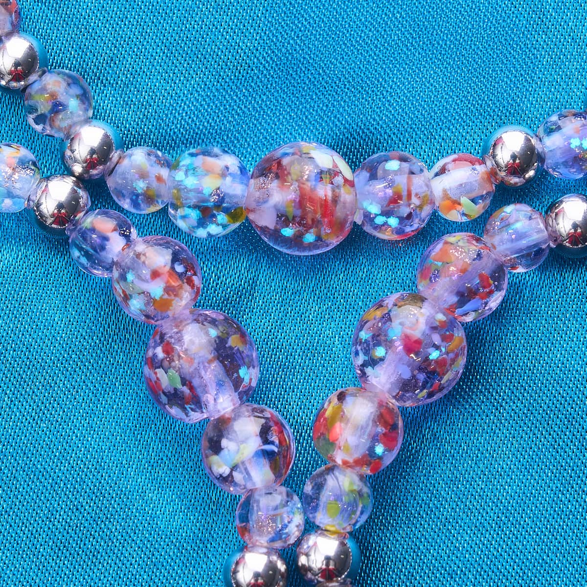 Lilac | Firefly Glass Confetti Cascade Bracelet– NOGU Canada