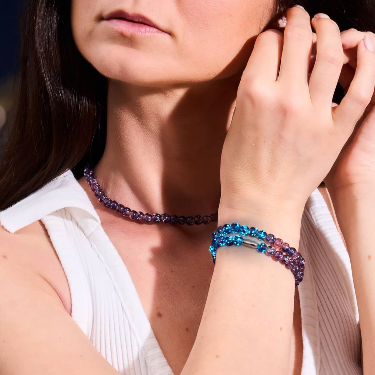 Purple Elixir | .925 Sterling Silver | Firefly Glass Wrap– NOGU Canada