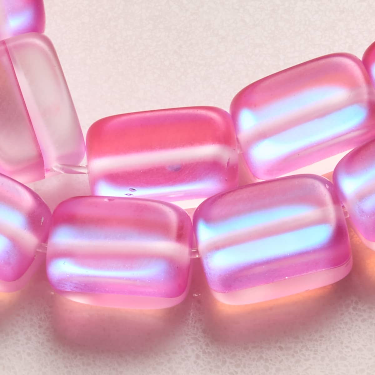 Pink | .925 Sterling Silver | Mermaid Glass Pebble Bracelet– NOGU Canada