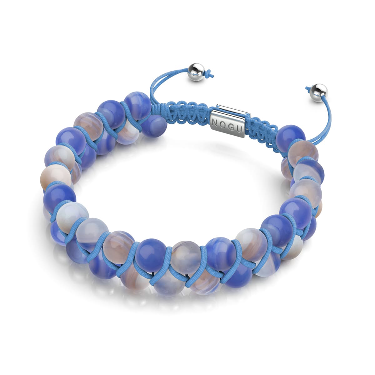 Indigo Agate | Gemstone Vitality Bracelet – NOGU Canada