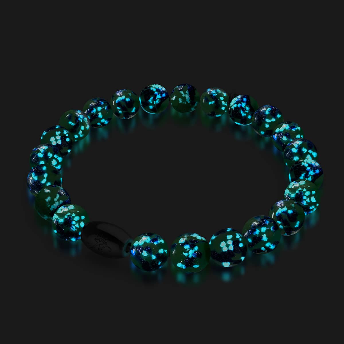 Blue Mint | .925 Sterling Silver | Firefly Glass Bracelet – NOGU Canada